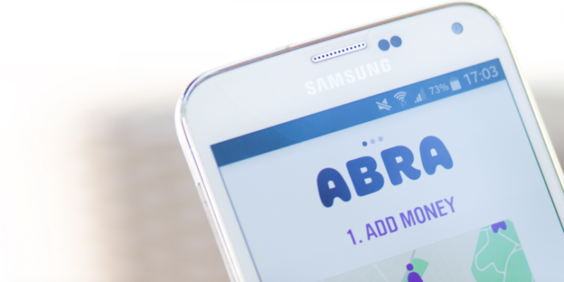 The Abra app will allow users to connect bank accounts - The ...